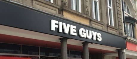 Five Guys to open in Nottingham - FHP FHP