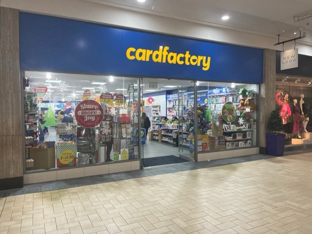 CARD FACTORY RELOCATES AND UPSIZES IN SUTTON COLDFIELD'S GRACECHURCH ...