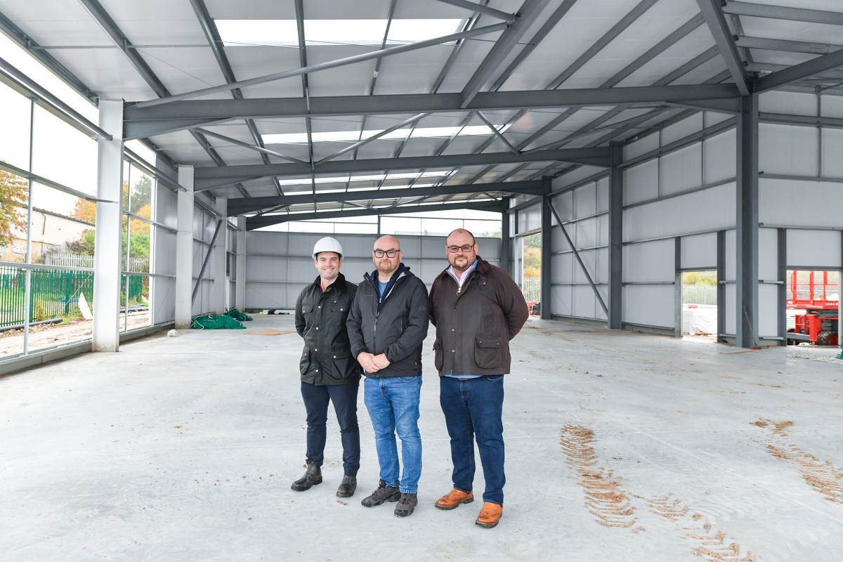 PHASE 1 OF NEW BUILD INDUSTRIAL SCHEME PROGRESSING NICELY ON PORTLAND ...