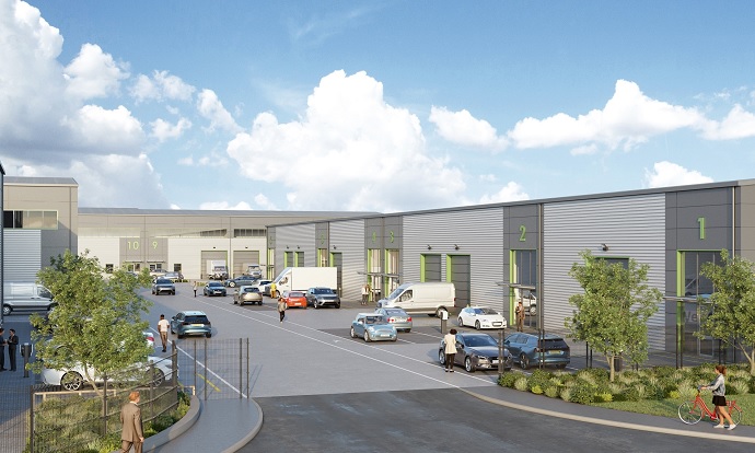 PLANNING GRANTED FOR £25M, 98,000 SQ FT GRADE A TRADE COUNTER AND URBAN ...