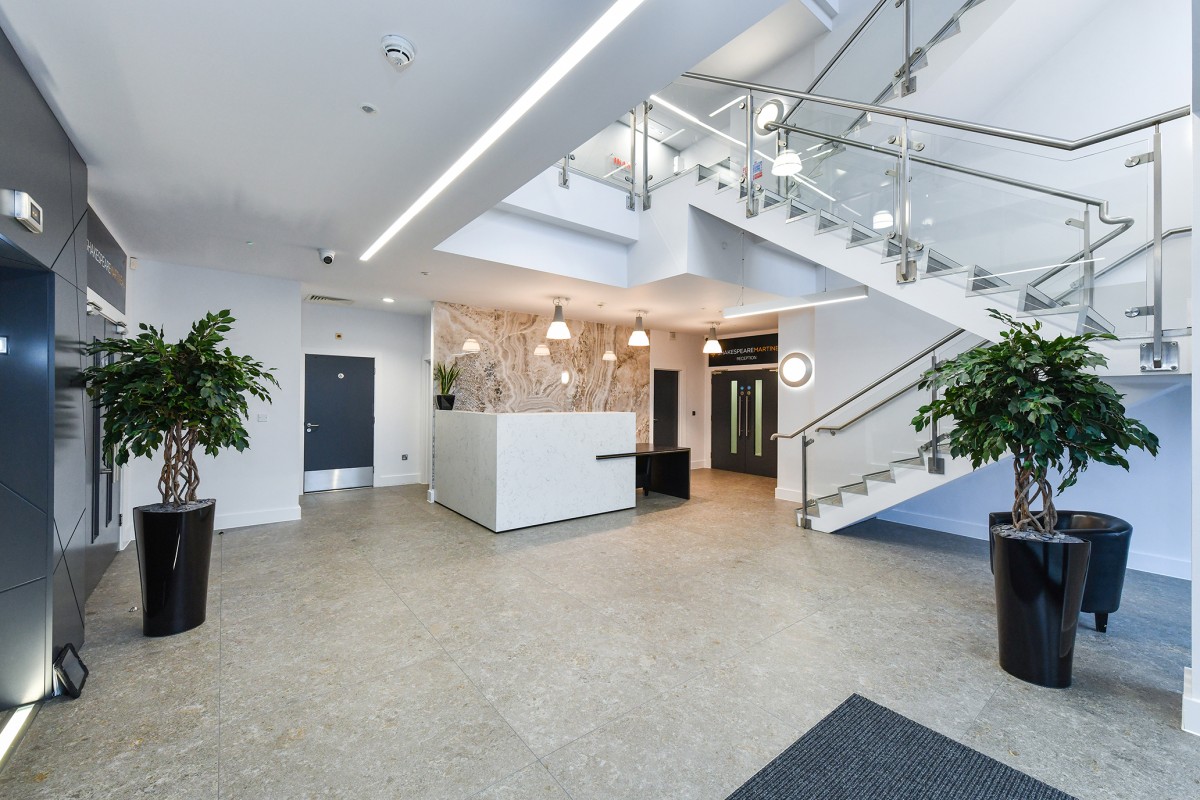 WATERFRONT HOUSE, STATION STREET, NOTTINGHAM, RECEPTION AND COMMUNAL ...