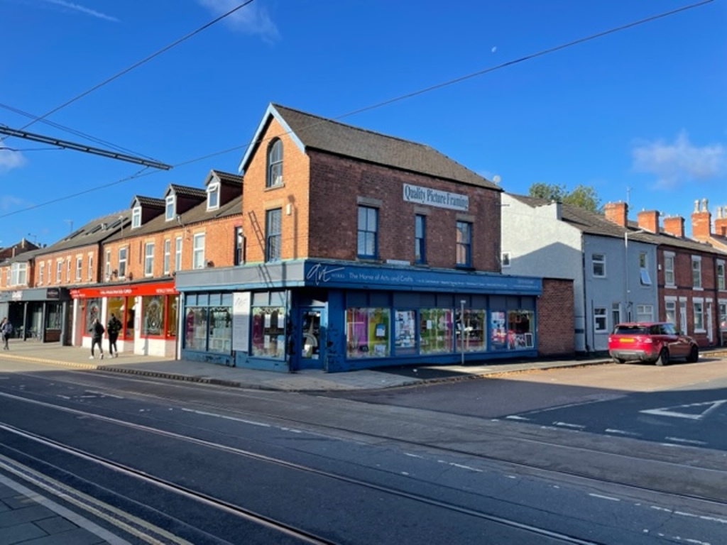 FHP COMPLETE SALE OF DOUBLE-FRONTED SHOP WITH UPPER FLOOR ACCOMMODATION ...