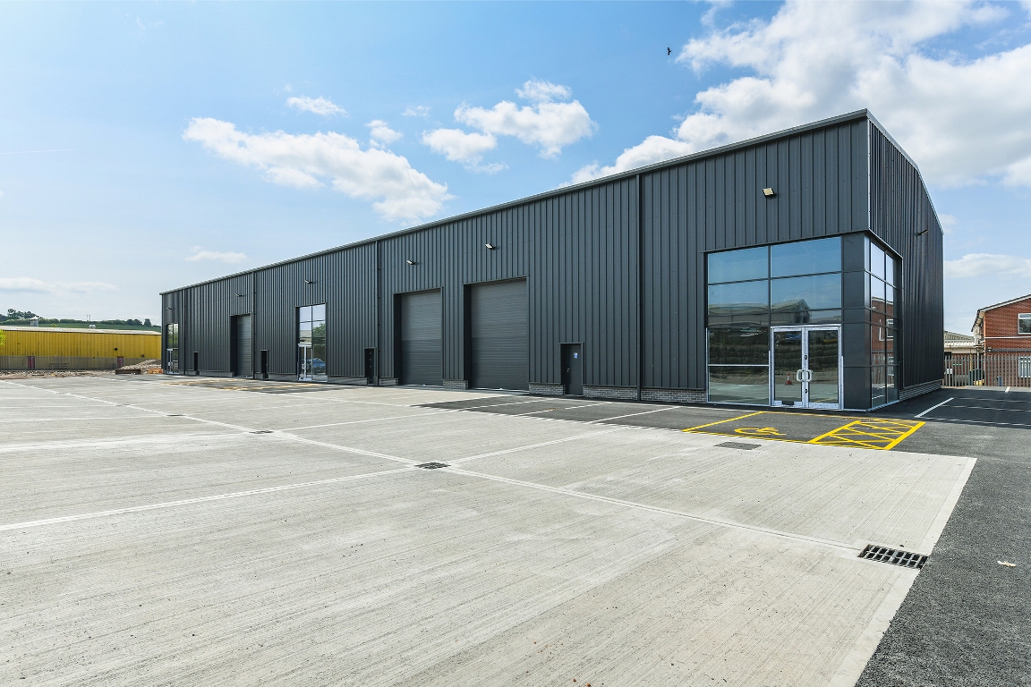 NEW FREEHOLD WAREHOUSE UNITS IN PINXTON – PHASE 1 UNDER OFFER - FHP FHP